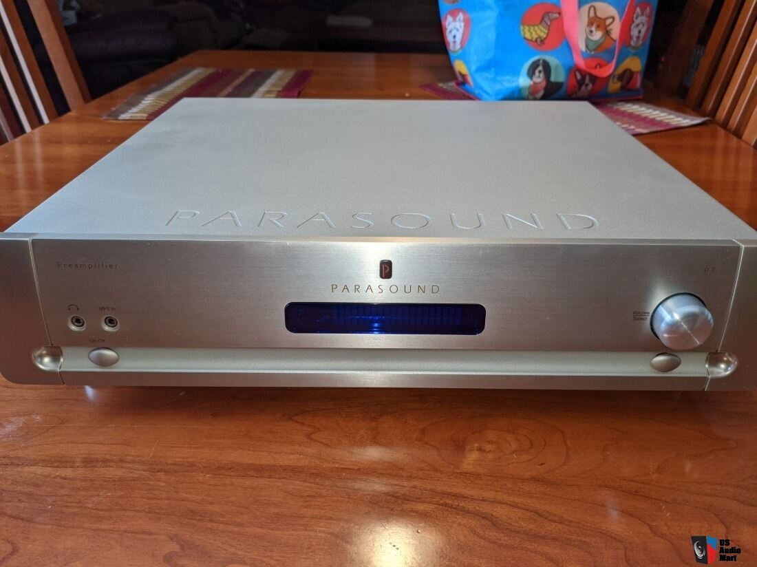 Parasound P7 ANALOG 7.1 CHANNEL Preamp - HIGHLY REGARDED Audiophile ...