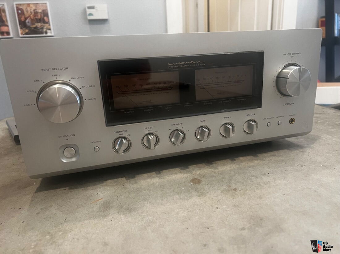 Luxman 590axii Integrated Amplifier - The Last of the Class A! Photo ...