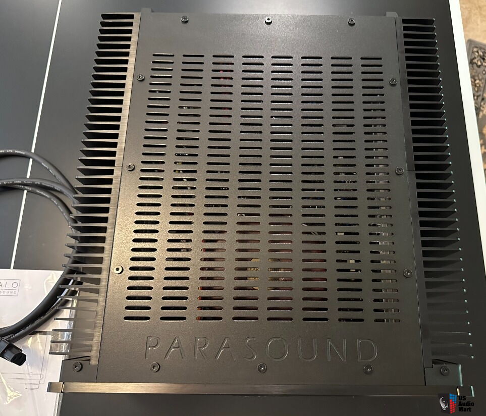 Parasound Halo A21+ Power Amplifier Black 300 watts x 2 Photo #4468180 ...