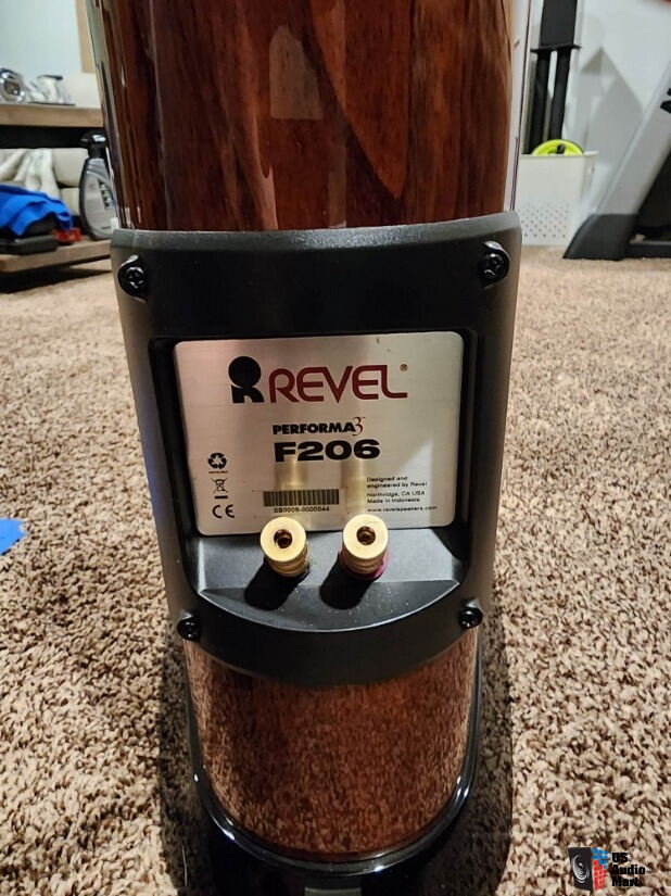 Revel F206 Performa3 Speakers in Gloss Walnut Photo #4468241 - US Audio ...
