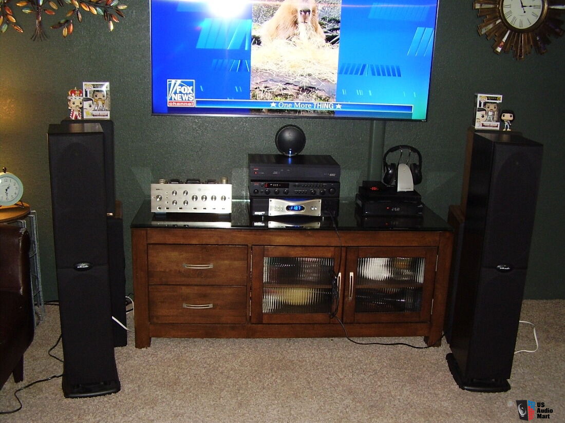 POLK RT 1000I TOWER Speakers (built-in powered subwoofers) For Sale ...