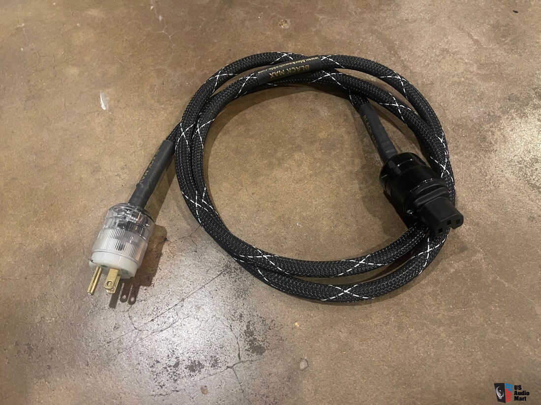 Black Sand Black Max Power Cable 2m For Sale - US Audio Mart