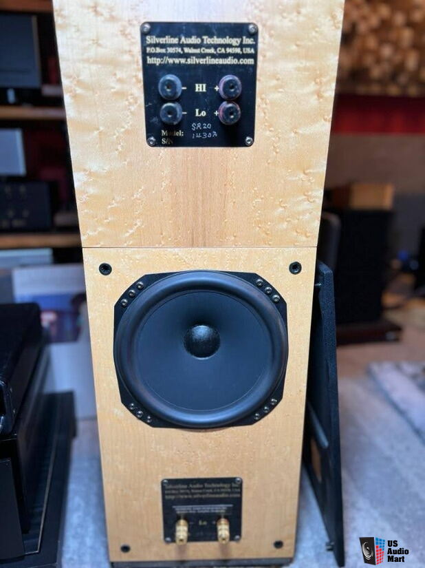 Extremely rare Silverline SR20 Speakers Photo #4470919 - US Audio Mart