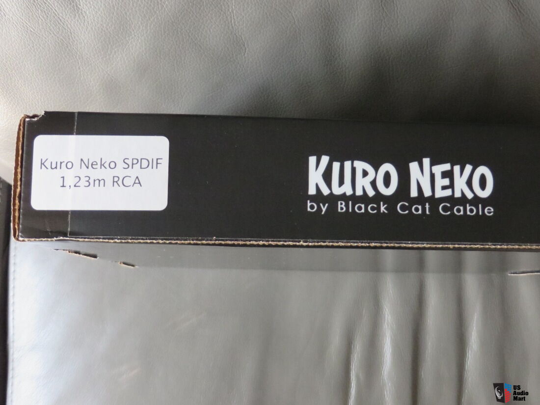 Black Cat Cable "Kuro Neko" 1.23M SPDIF/RCA Digital Cable Photo ...