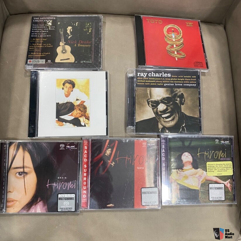 Large LOT - Audiophile & Exotic SACD MULTICHANNEL DVD AUDIO RARE Highly ...