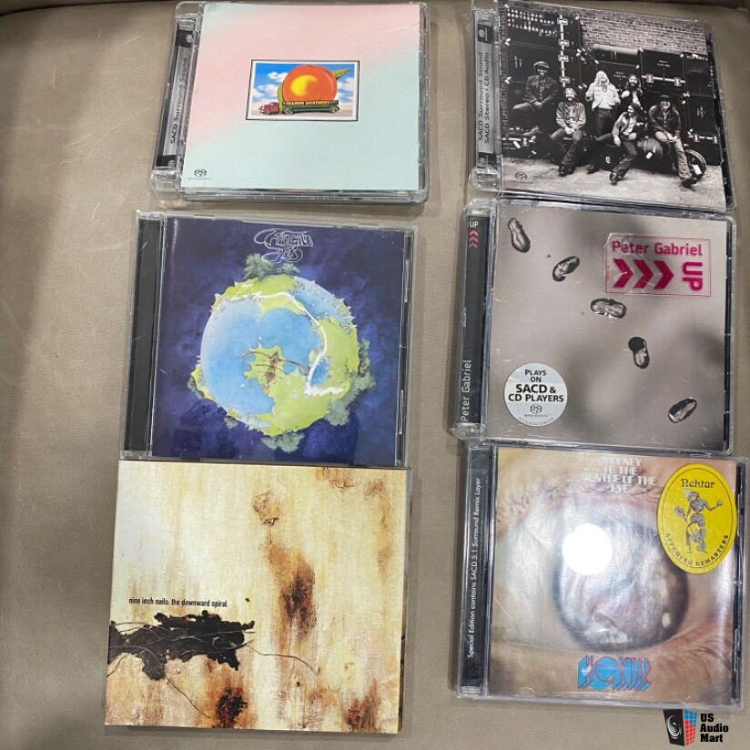 Large LOT - Audiophile & Exotic SACD MULTICHANNEL DVD AUDIO RARE Highly ...