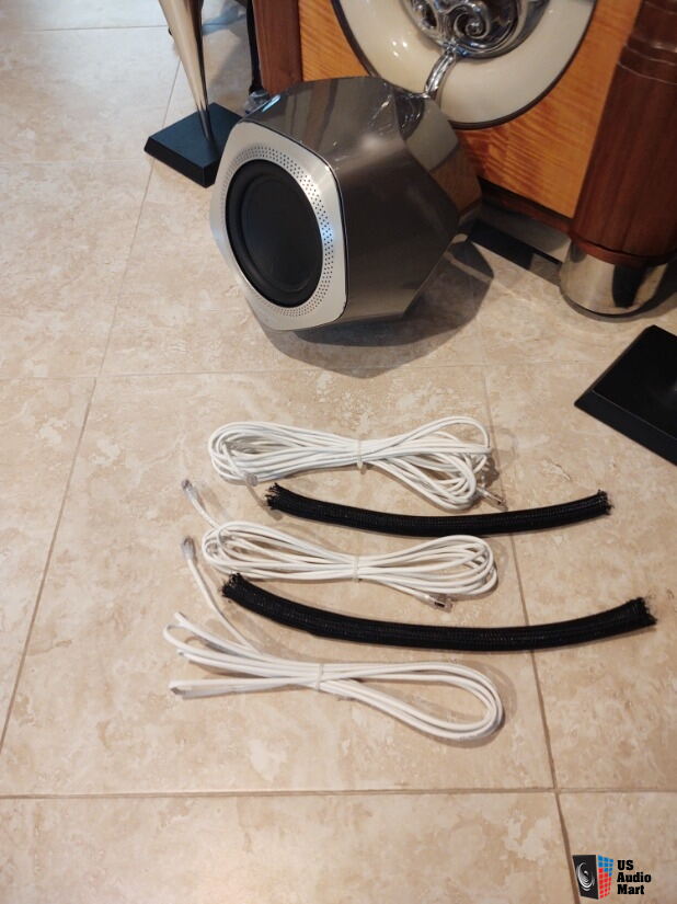 Bang and Olufsen Beolab 18 speakers with Beolab 19 Subwoofer - Look at ...