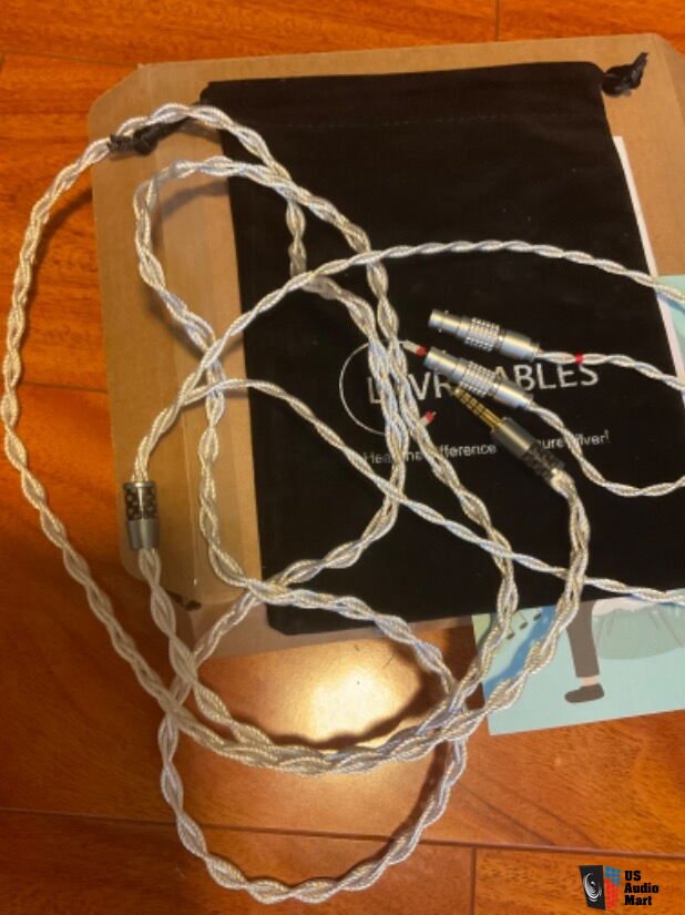 Lavricables Lavri Grand headphone cables for Focal Utopia Photo ...