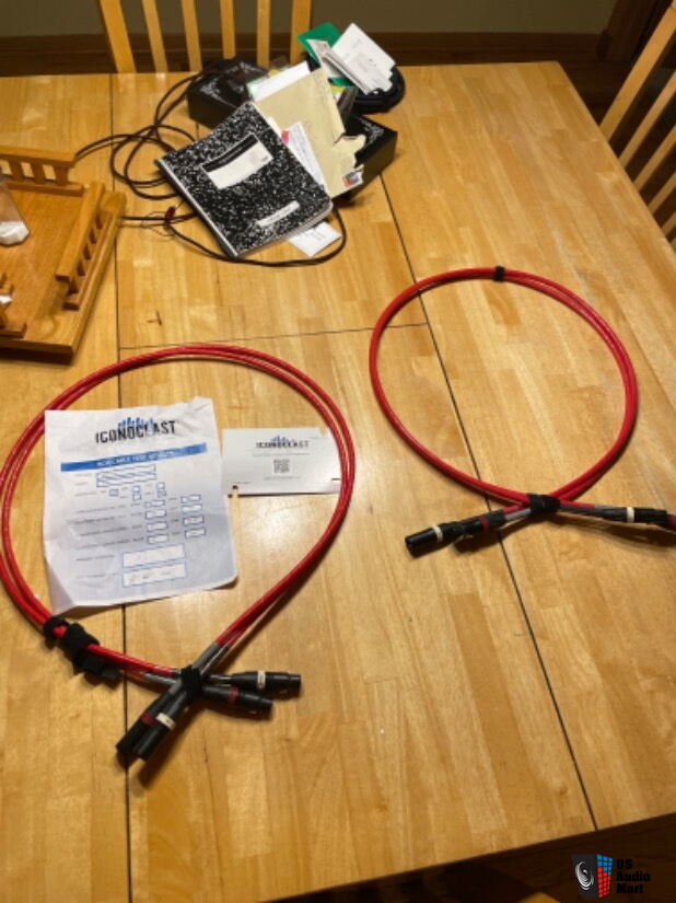 Iconoclast xlr cables 4X4 Gen 2 5ft pair Photo #4475410 - US Audio Mart