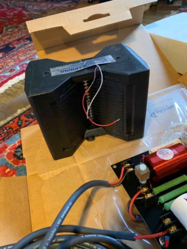 HEIL air motion transformer (AMT) crossovers & mounting baffles Photo ...