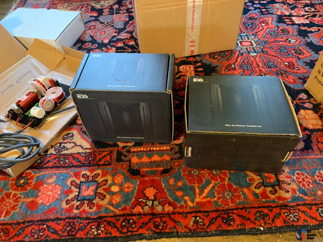 HEIL air motion transformer (AMT) crossovers & mounting baffles Photo ...