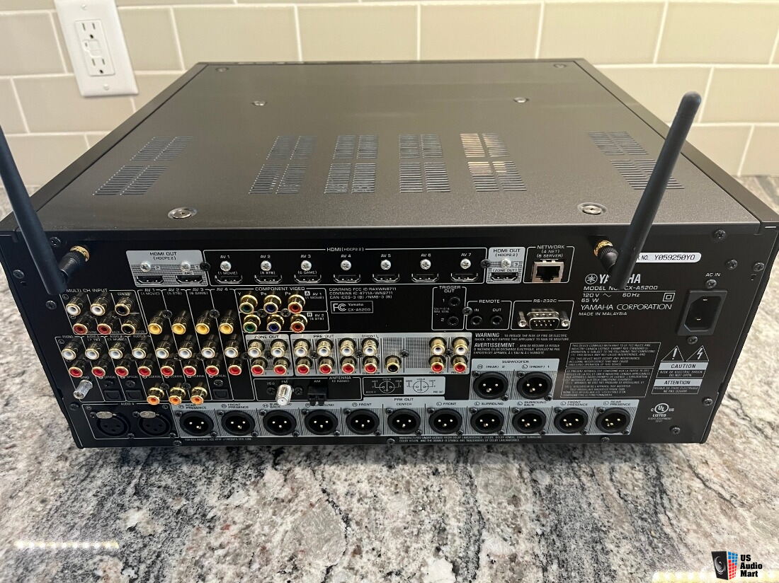 Yamaha CX A5200 surround sound pre pro Photo #4475864 - Canuck Audio Mart