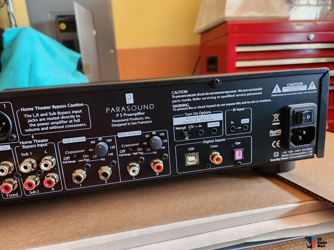 Parasound P5 Preamplifier Photo #4480923 - UK Audio Mart