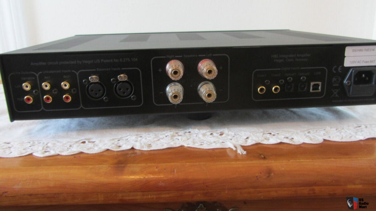 Hegel H80 Integrated Amplifier with DAC Photo #4480955 - US Audio Mart