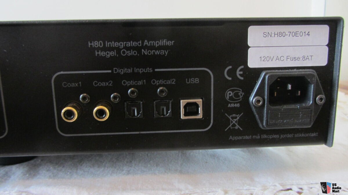 Hegel H80 Integrated Amplifier with DAC Photo #4480957 - US Audio Mart