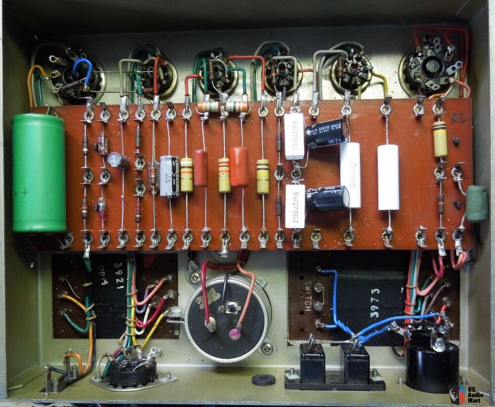 Pair of Wonderful Vintage Leak TL-12+ tube amplifiers, rebuilt ...