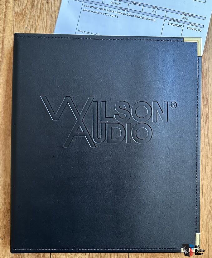Wilson Audio Maxx Series 3 Loudspeakers Photo #4482880 - US Audio Mart