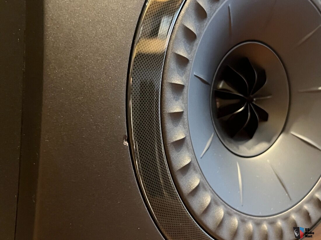 Limited Edition KEF LS50 Near Field Monitors - All Black - Beautiful ...