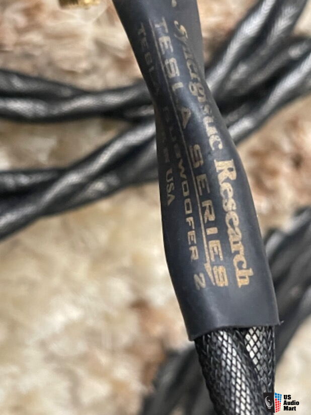 Synergistic Research Element Copper UEF Blue 10 awg Tesla Subwoofer ...