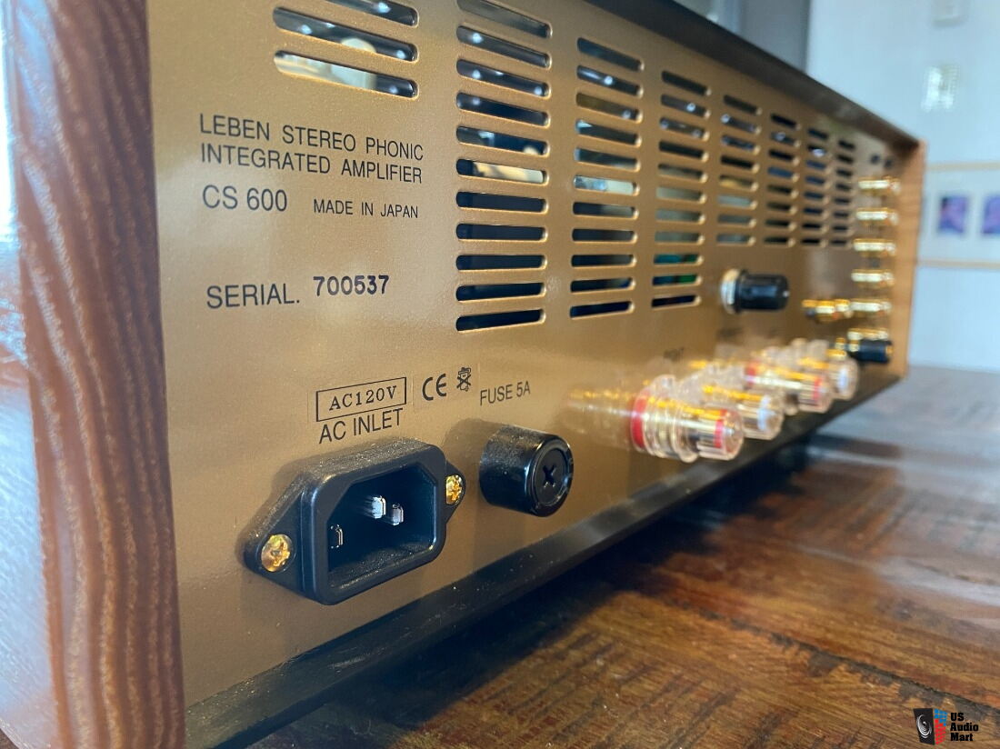Leben CS600 Tube Integrated Amplifier Photo #4489920 - US Audio Mart