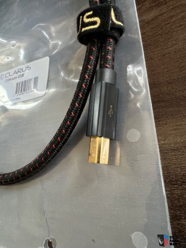 Clarus Crimson USB A-B Cable. 1M Photo #4491646 - US Audio Mart