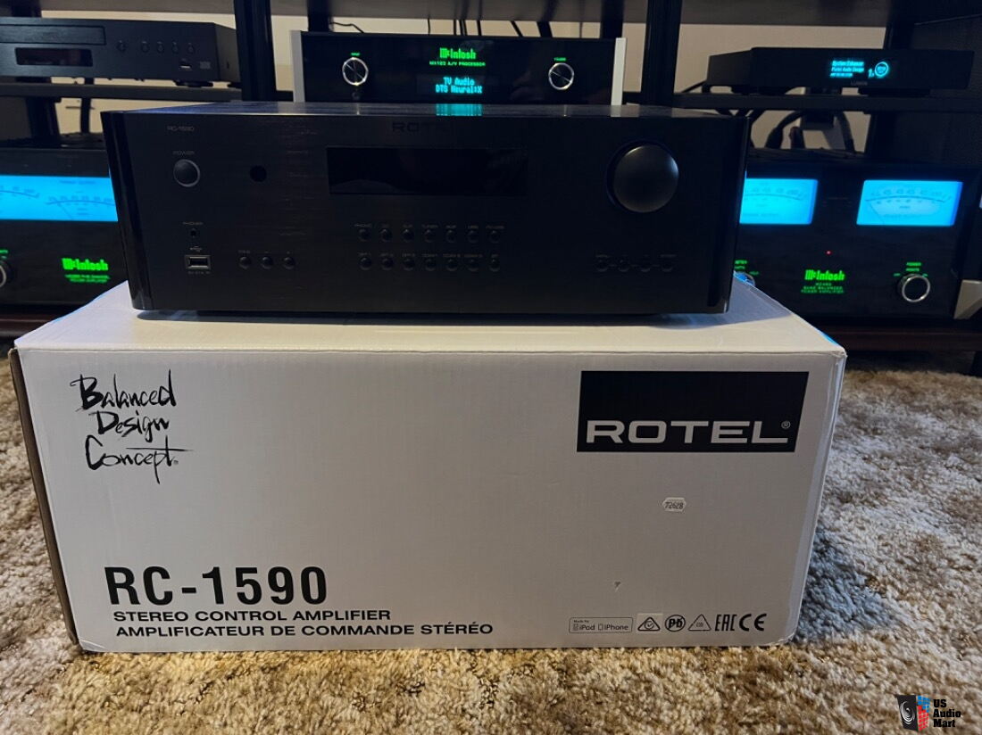 Rotel RC-1590 stereo preamp For Sale - US Audio Mart