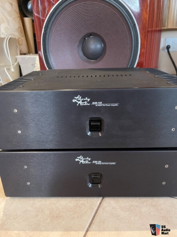Liberty Audio B2B-100 Power Amplifiers, one pair Dealer Ad - US Audio Mart