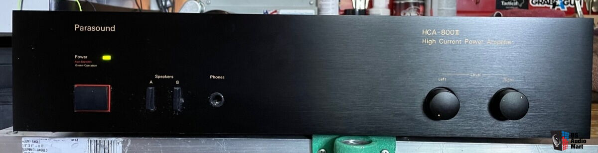 Parasound HCA 800II power amp (needs repair) Photo #4495779 - Aussie ...