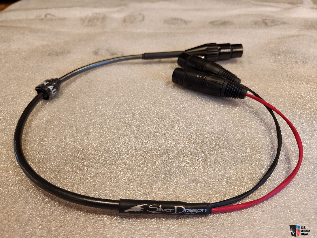 Moon Audio Silver Dragon 2' Headphone Adapter Cable (3 pin XLRs to 4 ...