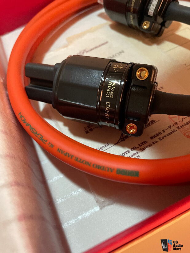 Kondo Audio Note ACc-PERSIMMON Power Cable 2M. MINT Photo #4499520 - US ...