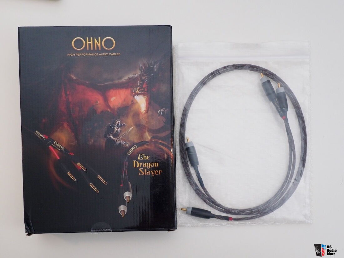 Audience Ohno RCA Interconnect - 1m For Sale - Canuck Audio Mart
