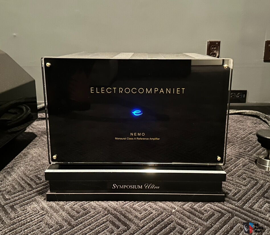 Electrocompaniet AW 600 NEMO Monoblock Amplifier Pair Dealer Ad ...