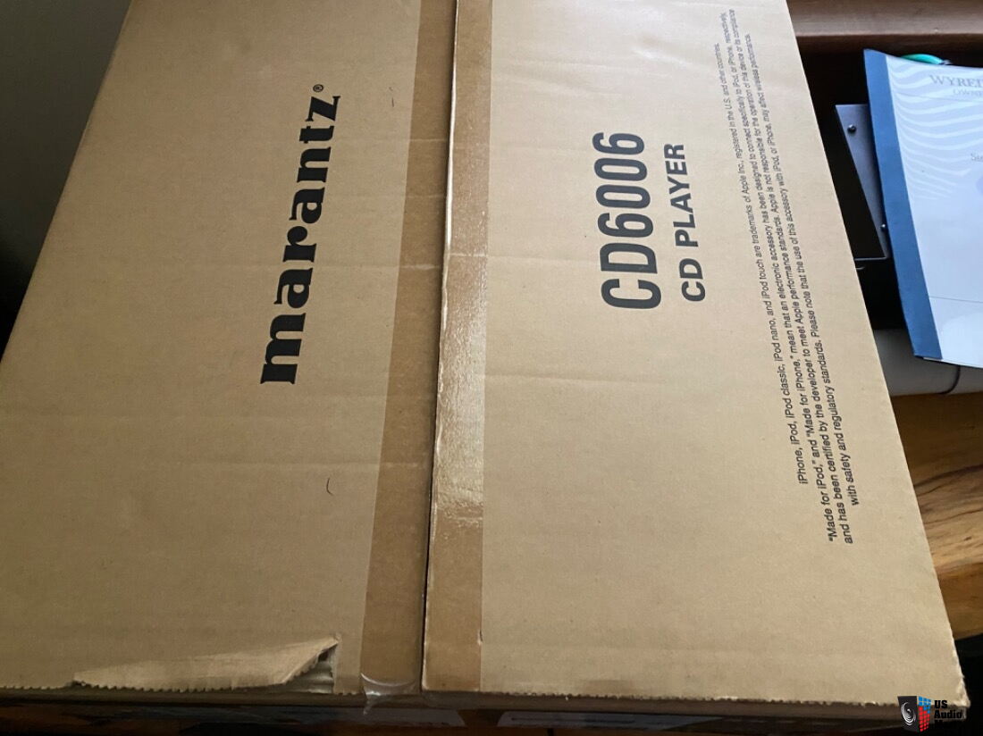 Marantz CD 6006 CD Player New In Box Photo #4502705 - US Audio Mart