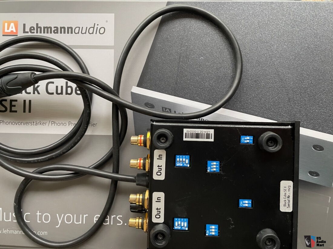 Lehmann Black Cube SE II phono preamp for MC and MM Photo #4504906 - US ...