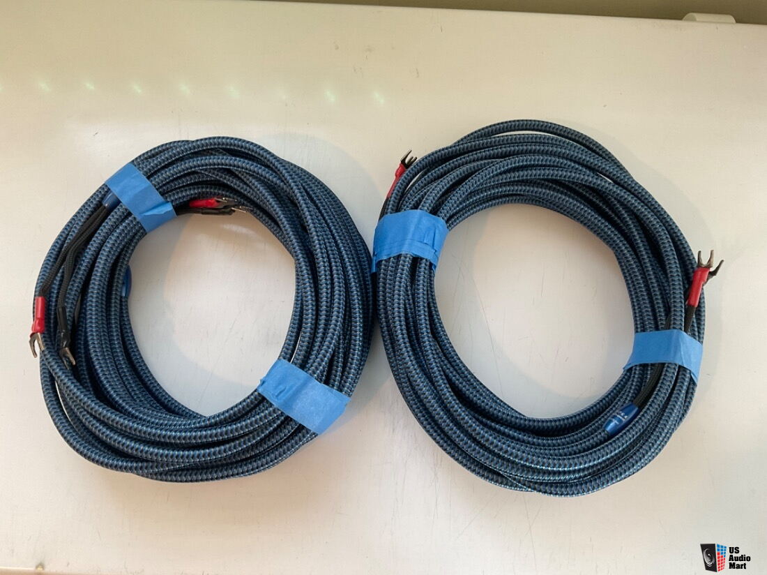 Audioquest Type 4 speaker cables 40' pair For Sale - US Audio Mart