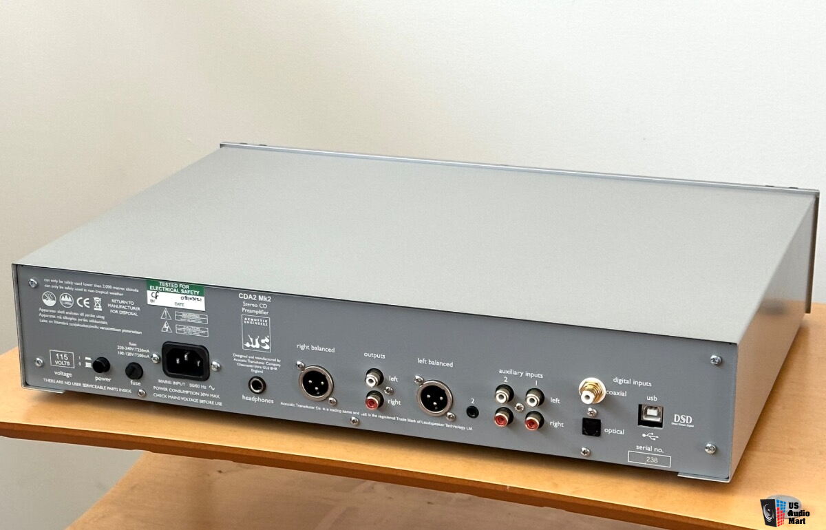 ATC CDA2 MkII CD/DAC Preamp Photo #4505452 - US Audio Mart