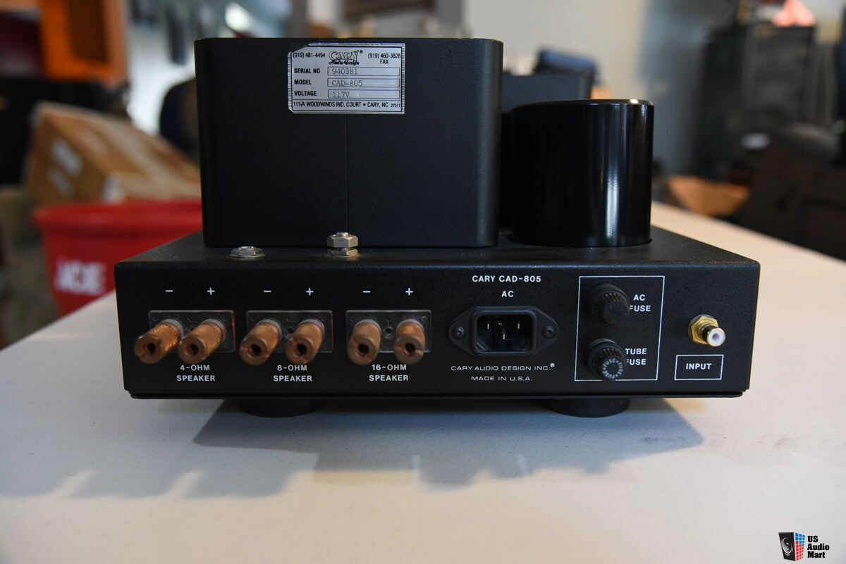 A pair of Cary Audio CAD-805 monoblocks Photo #4508924 - Canuck Audio Mart