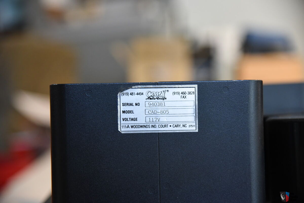 A pair of Cary Audio CAD-805 monoblocks Photo #4508928 - Canuck Audio Mart