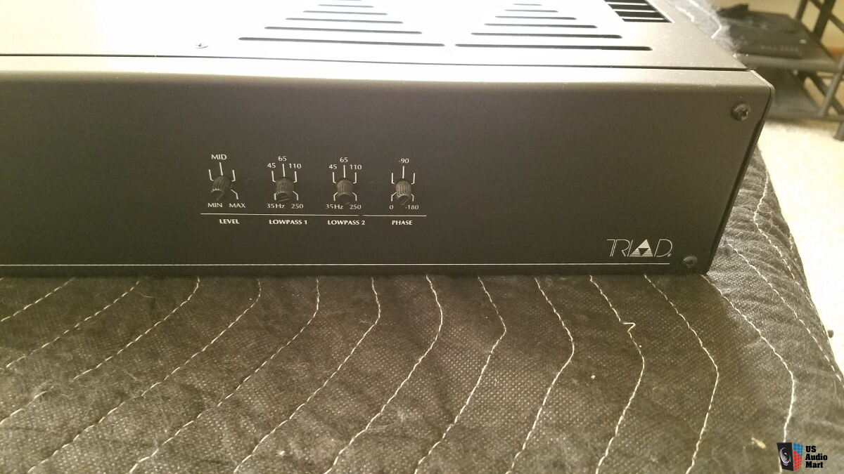 Triad platinum 1000watt subwoofer amplifier for 15 to 21 inch subs ...