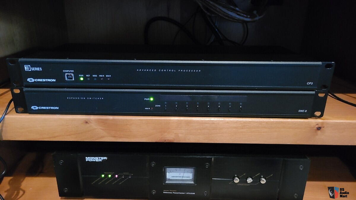 Crestron SWE-8 Sonnex Multiroom Audio Expansion Switcher & OTHER GEAR ...