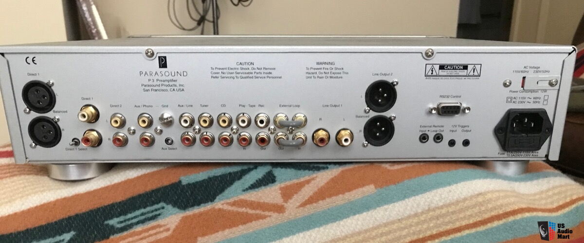 Parasound Halo P3 preamplifier Photo #4513072 - US Audio Mart