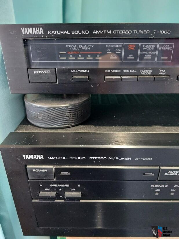 Yamaha A1000 Amplifier & MATCHING T1000 TUNER Photo #4513696 - US Audio ...