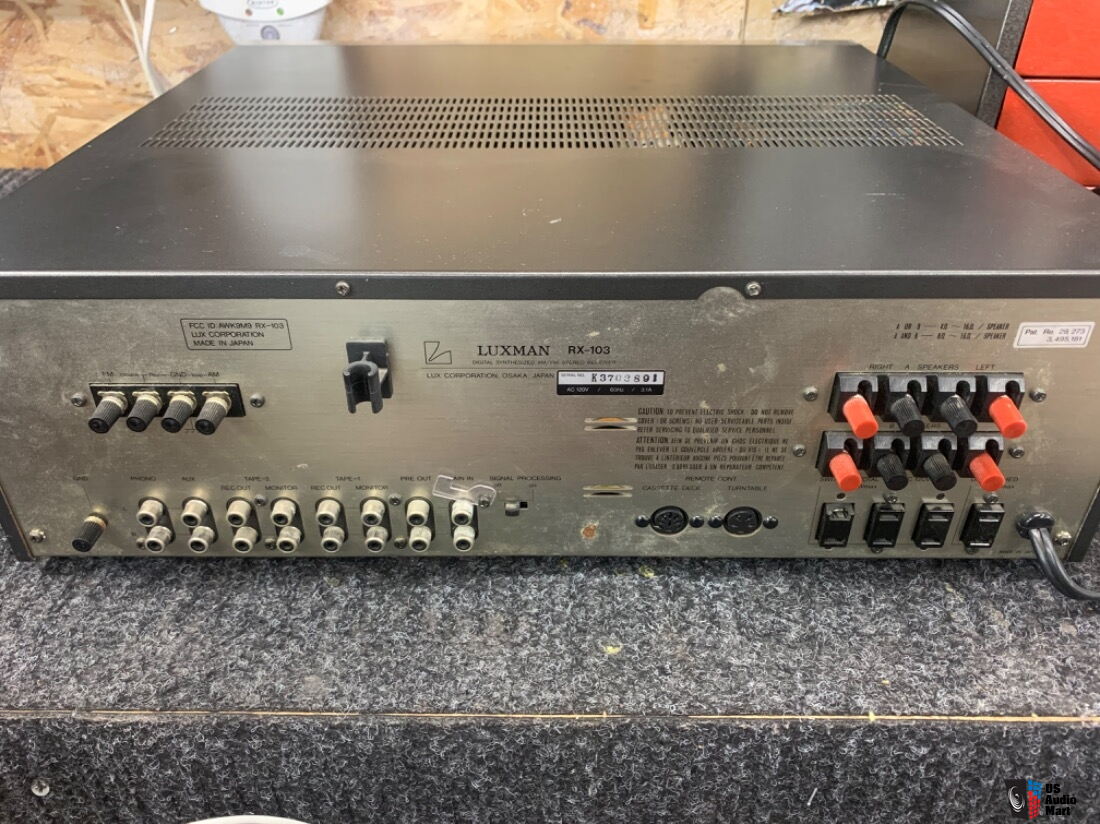 Luxman RX-103 Vintage HiFi "Suckface" Receiver Photo #4515000 - US ...