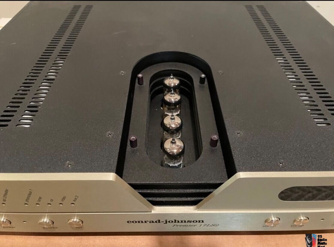 Conrad Johnson Premier 17 LS-2 Pre-amp (Series 2 with 10 Teflon Caps ...