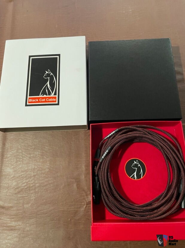 Black Cat Cable 3202 XLR Interconnect - 5M pair Photo #4516114 - US ...