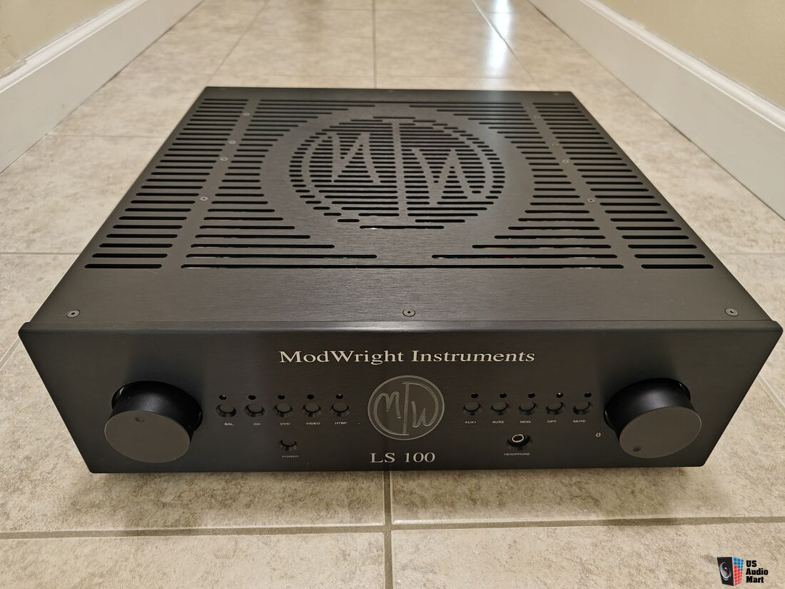 Modwright LS-100 Tube Preamp Black Photo #4517151 - US Audio Mart
