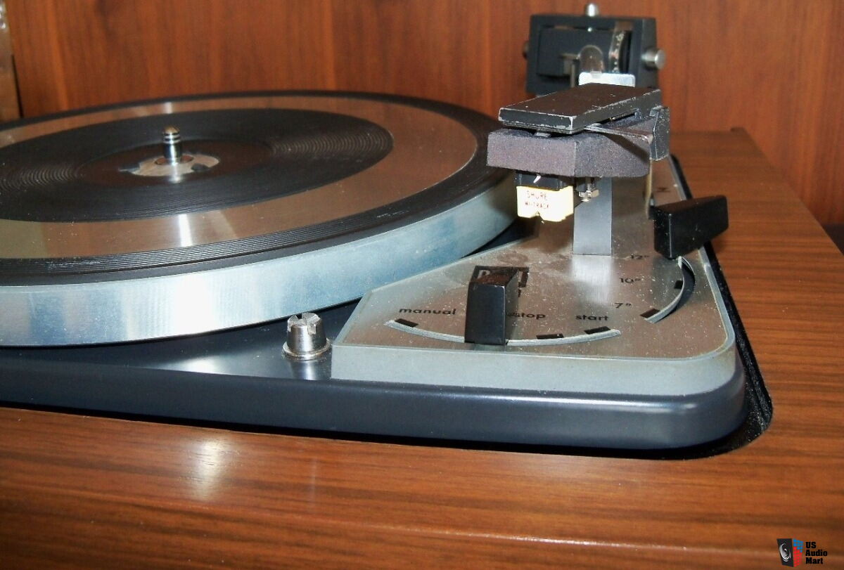 RESTORED DUAL 1019 Turntable With Dust Cover Shure M91ed HI-Track Photo ...