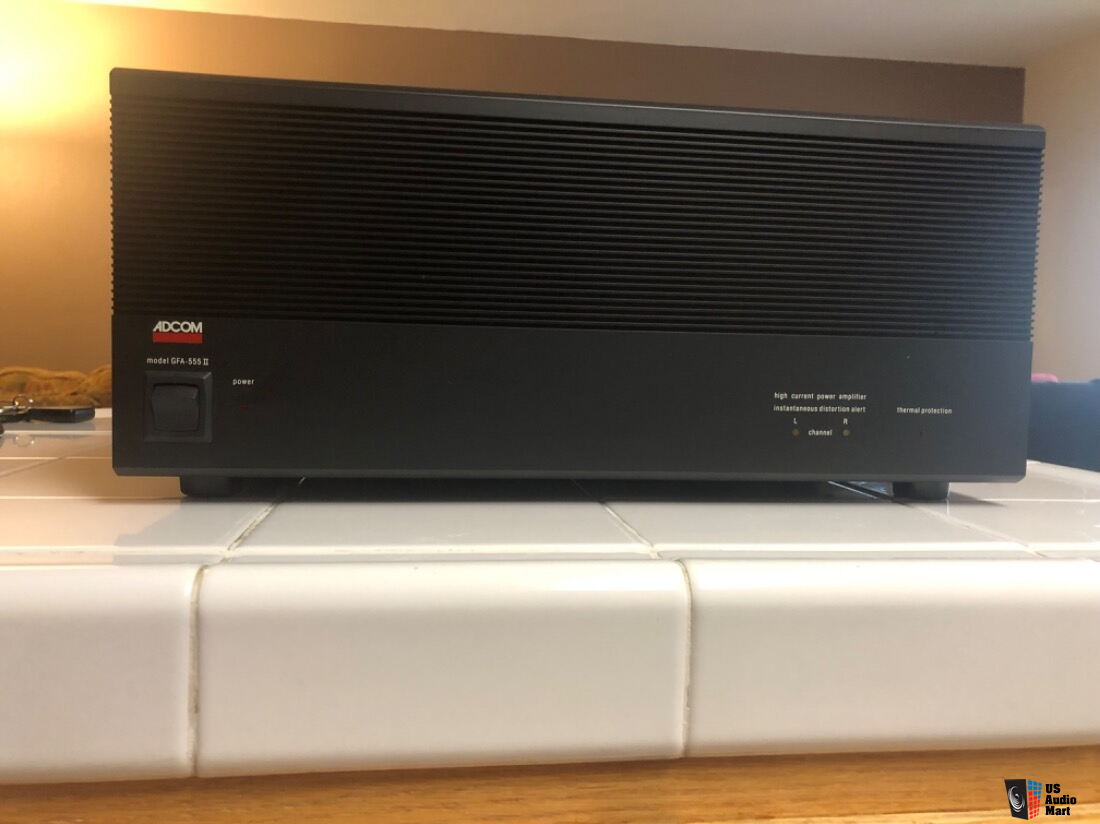 Mint Adcom GFA-555II with original packaging Photo #4517623 - US Audio Mart