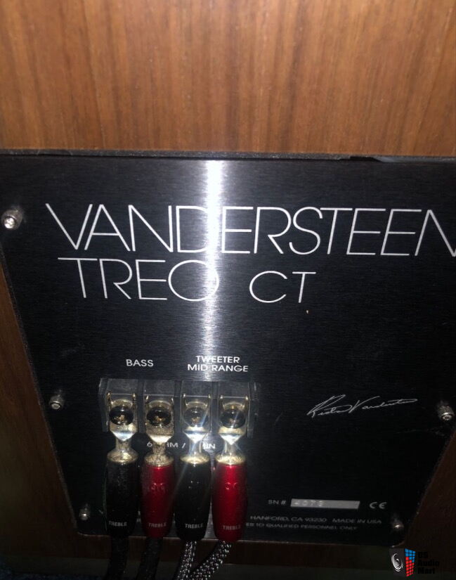 Vandersteen Treo CT (pending sale) Photo #4518014 - US Audio Mart