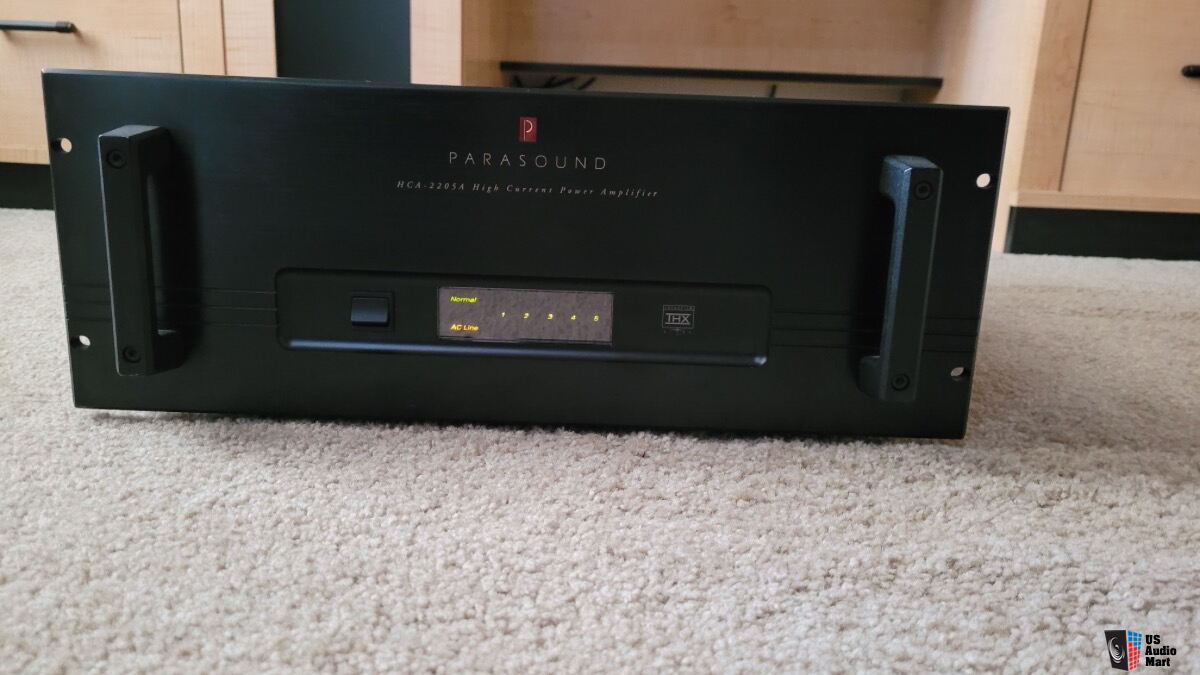 Parasound HCA-2205at 5 channel power amplifier Photo #4518368 - US ...